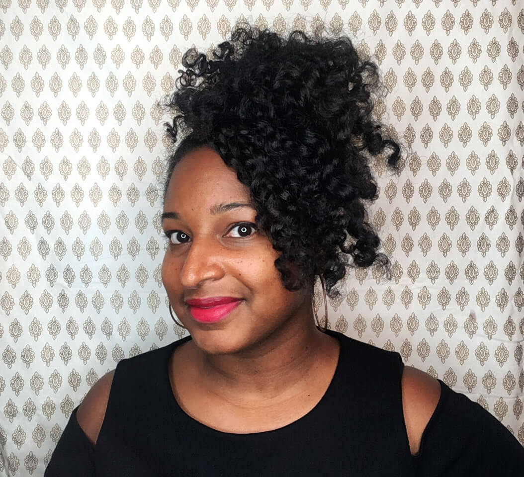 Holiday Natural Hair Up-do (VIDEO) - Style & Vibes